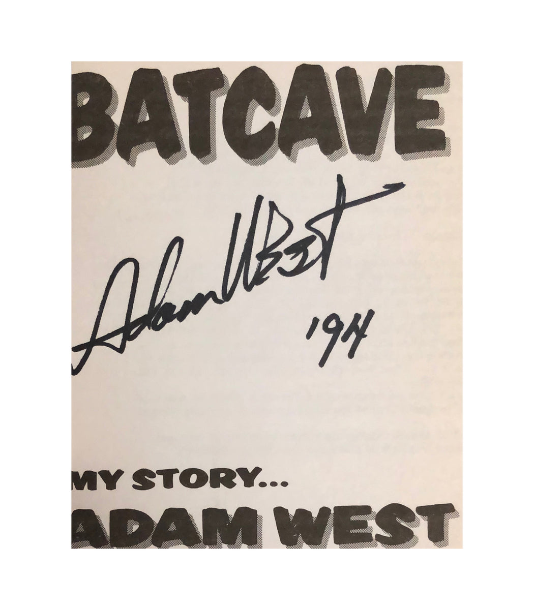 Back To The Batcave by Adam West, Jeff Rovin | Signed by Adam West ...