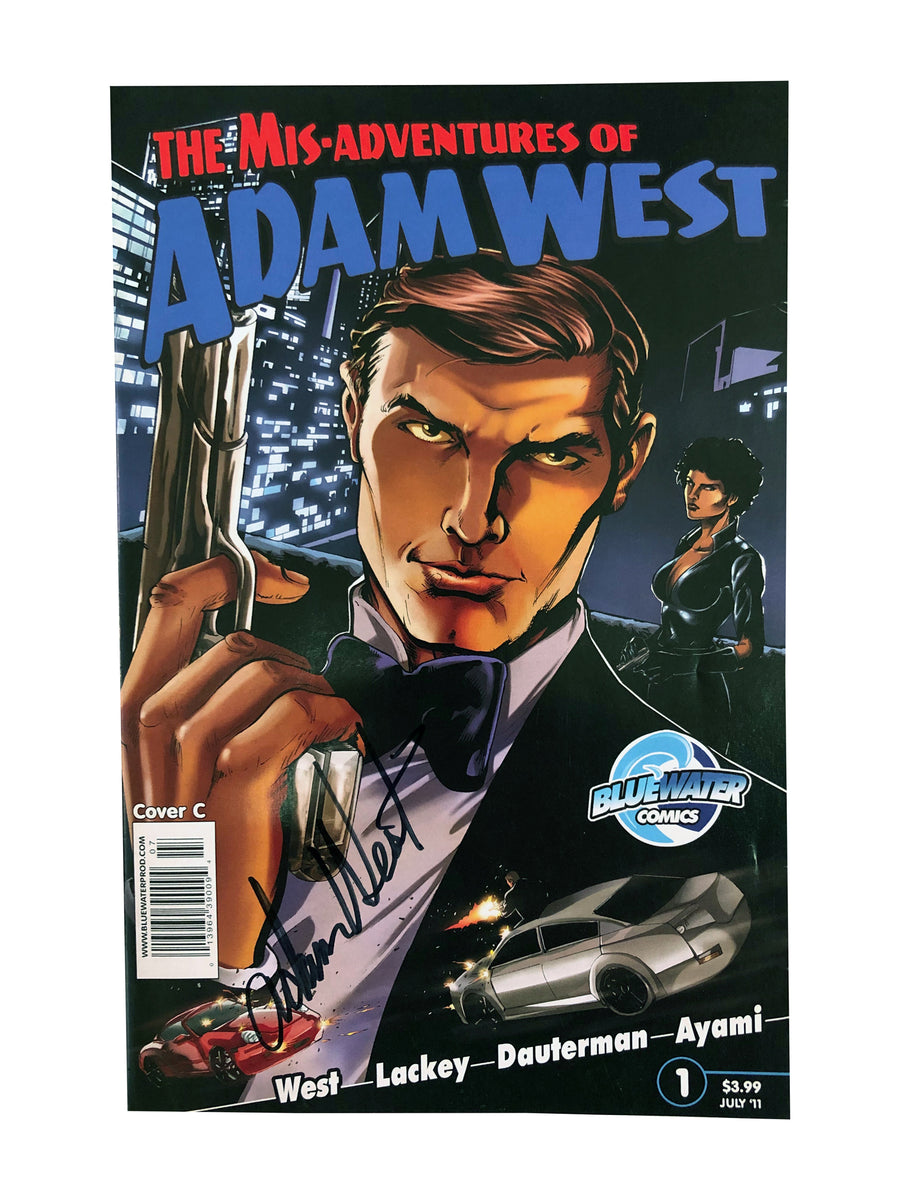 The Mis-Adventures of Adam West July '11 (Cover C) | Signed by Adam We ...
